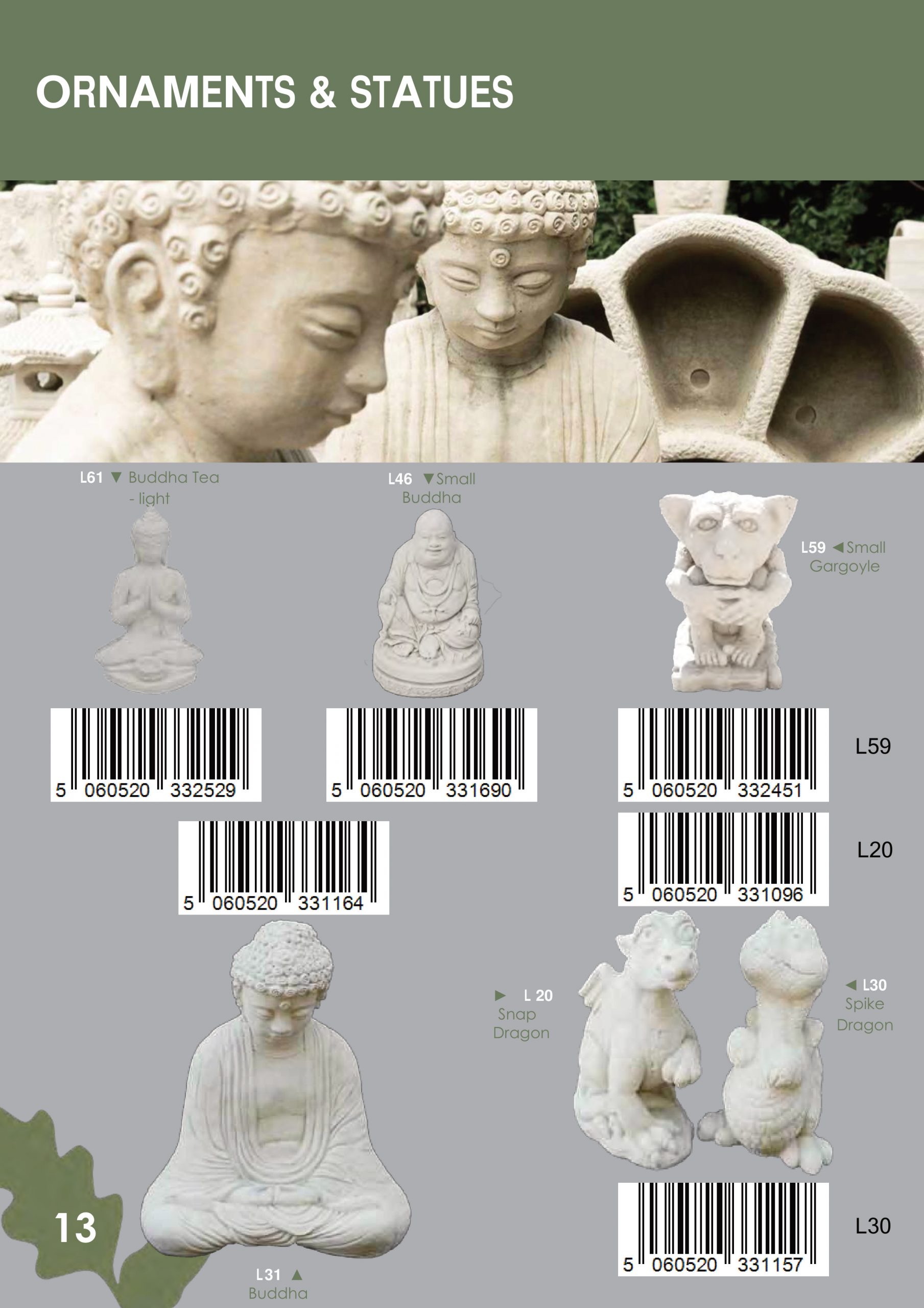 Ornaments & Statues – Gardens Of Stone